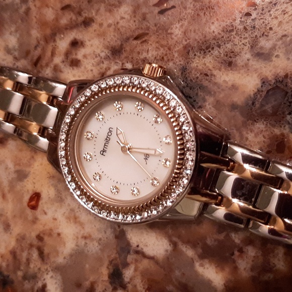 Armitron | Accessories | Armitron Watch Beautifulmother Of Pearl And ...